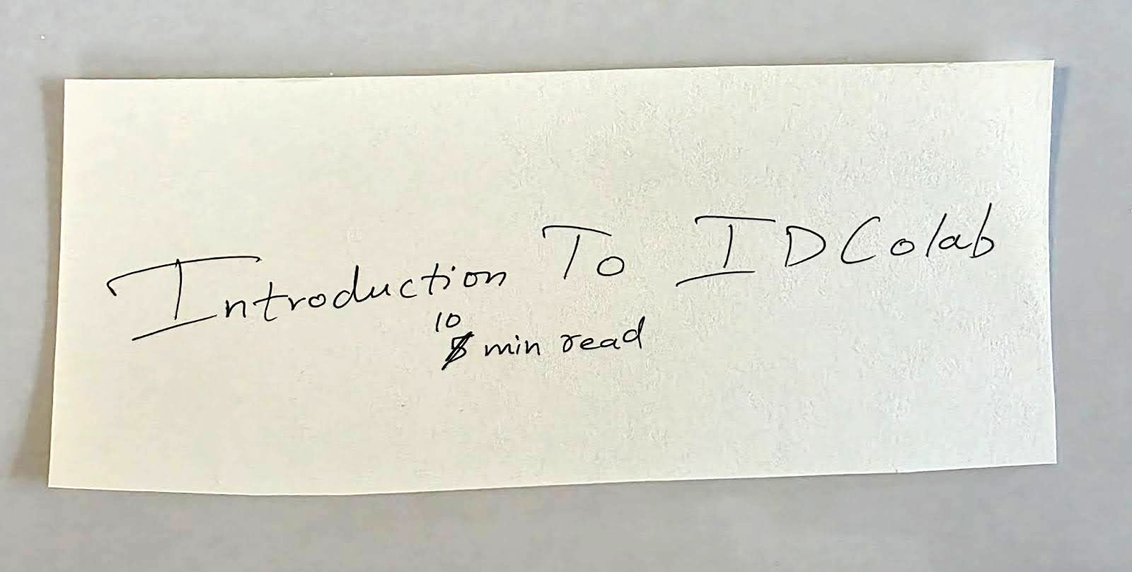 Based on a True Story | IDCOLAB Blog